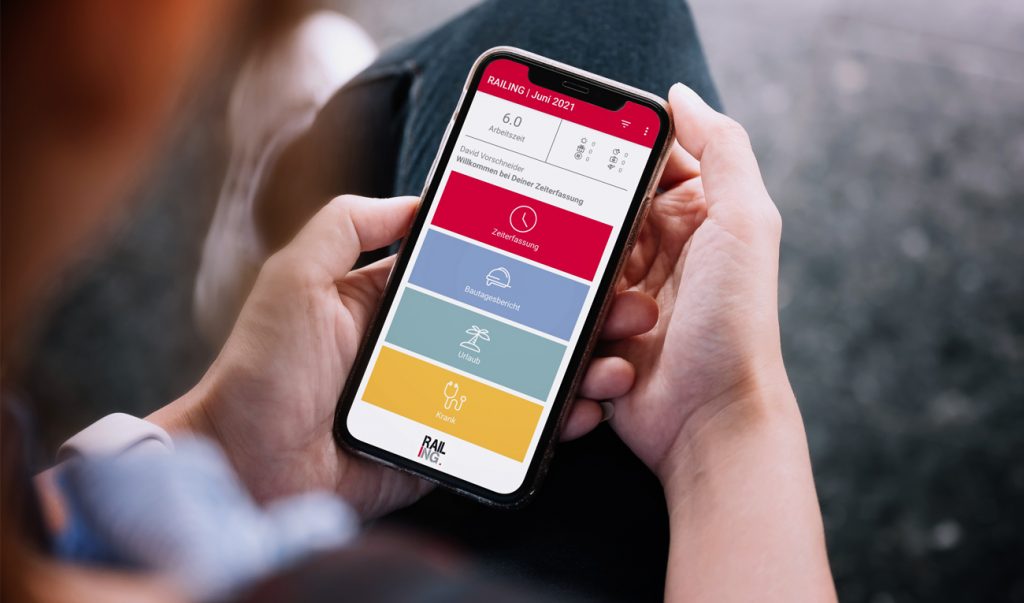 Die RAILING. App - RAILING.